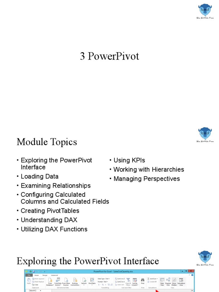 03 PowerPivot | PDF | Business | Computers
