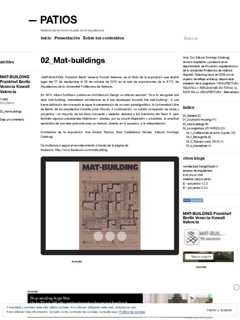 02 Mat-Buildings PATIOS | PDF