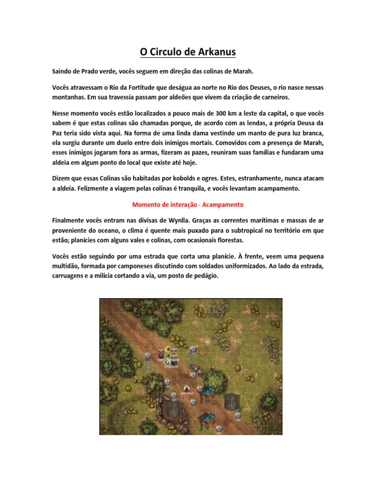 Capitulo 4 - Circulo de Arkanus | PDF | Vácuo | Irã