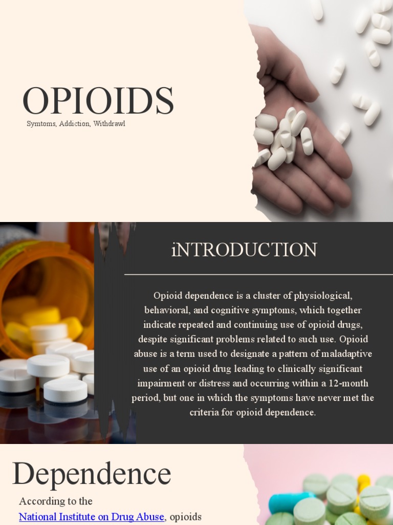 Opioids | PDF | Substance Dependence | Mental Health
