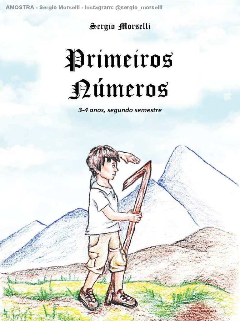 amostra 3-4 anos | PDF | Matemática | Tempo