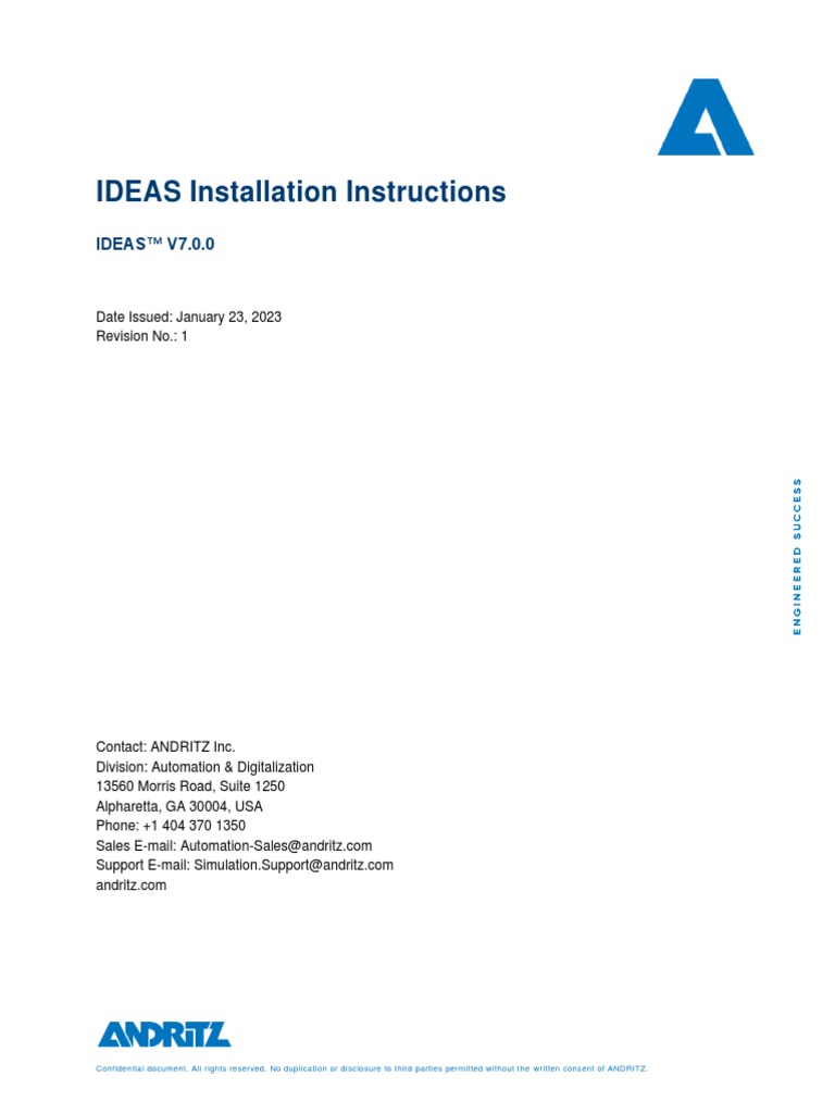 Aa Ideas v700 Installation Instructions Data | PDF | Installation (Computer Programs ...