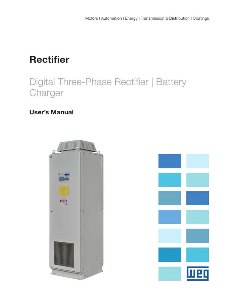 WEG Rectifier User Manual 10005817193 en | PDF | Power Supply | Rectifier