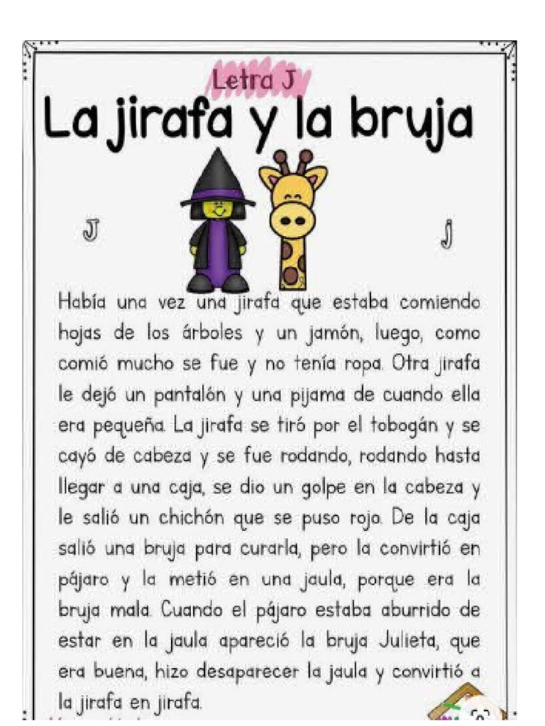 Lectura La Jirafa (1) | PDF