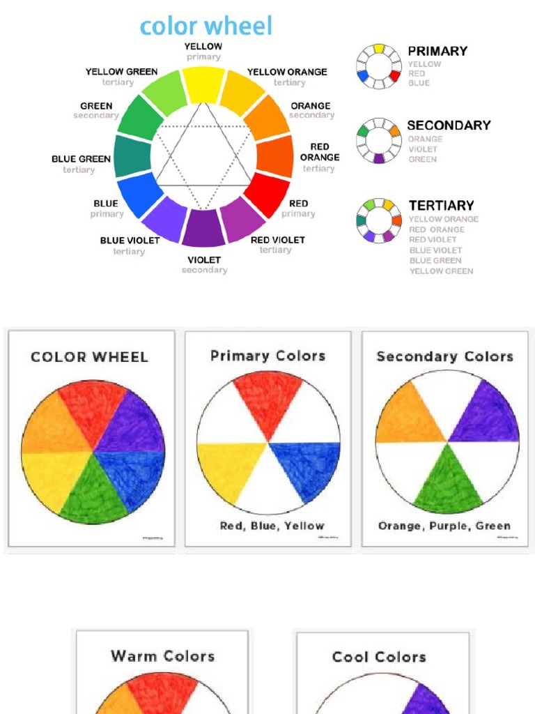 Color Wheel Printable Pdf