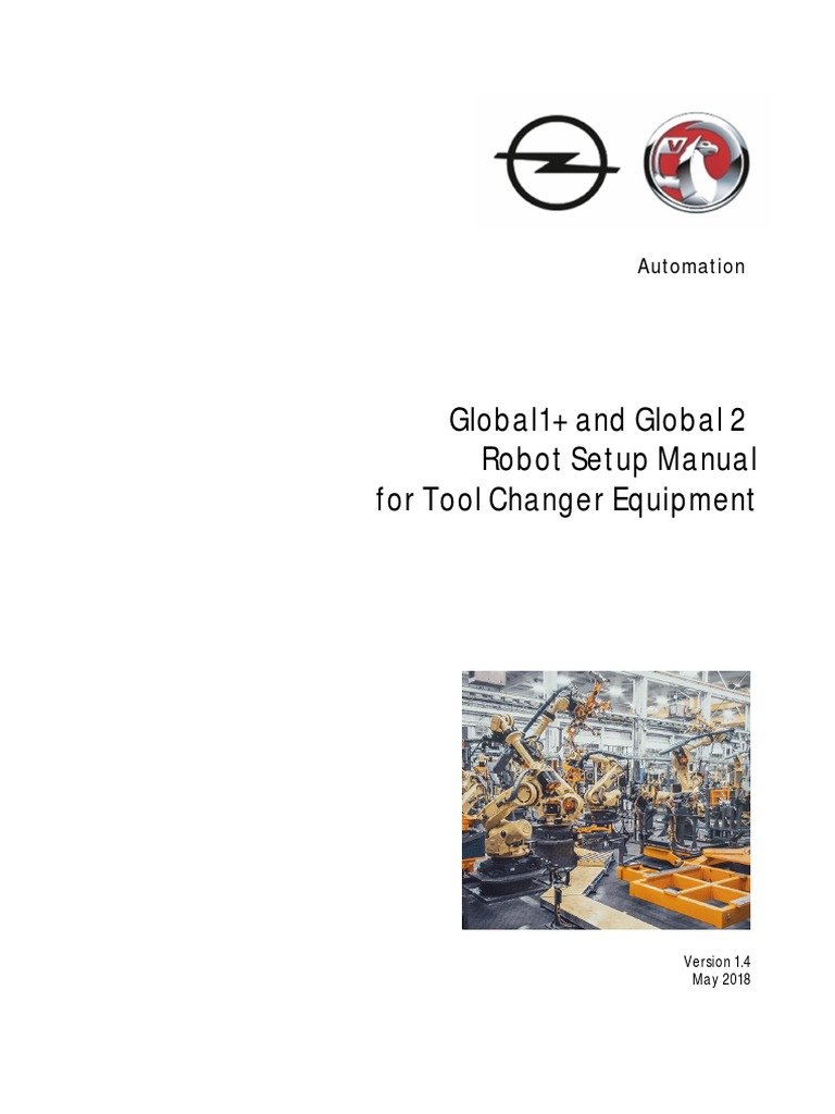 G1+ G2 Robot Setup Manual For Tool Changer v1.4 | Download Free PDF | Computing | Computer ...