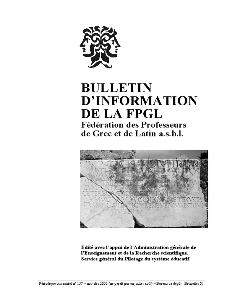 Bulletin FPGL - Nov-Déc 2006 | PDF