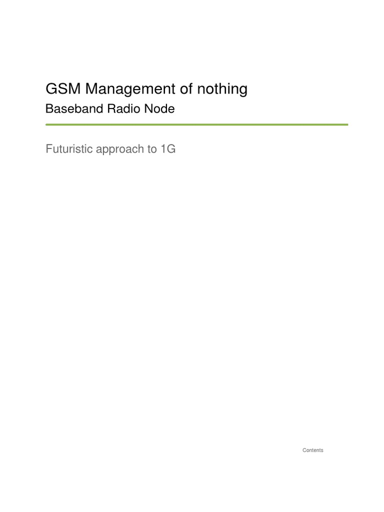 Gsm Management On Pdf Electrical Engineering Radio Technology