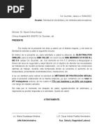 Machote Escrito Libre Modalidad 40 IMSS | PDF | Derecho