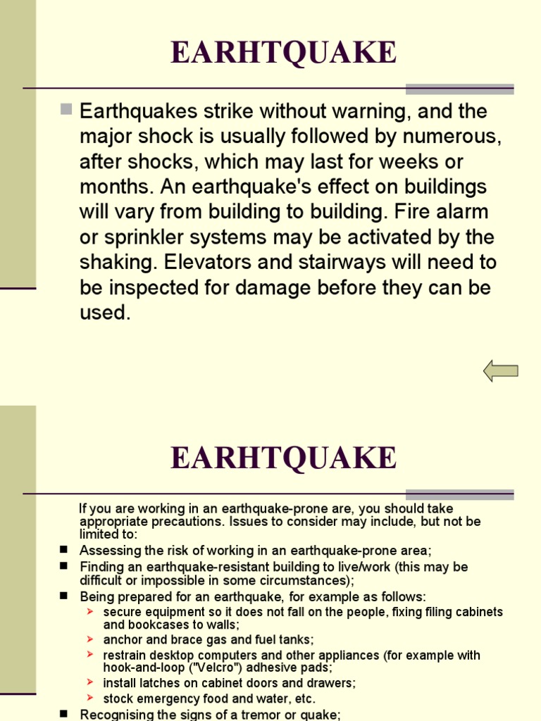 EARHTQUAKE | PDF | Earthquakes