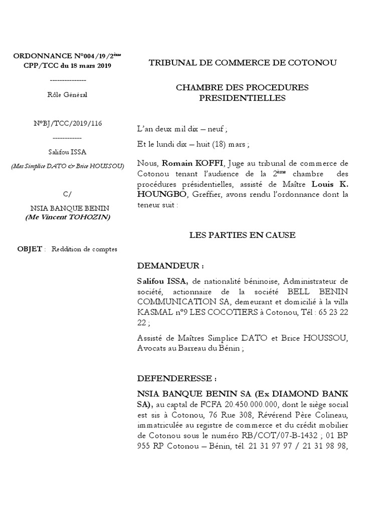 TCC Ord CPP Section2 004 18 03 19 | PDF