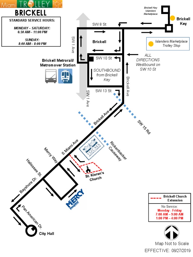 Brickell Trolley Map | PDF