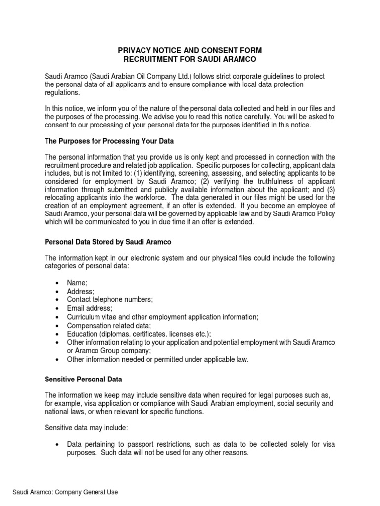 Privacy Consent Form | PDF | Information Privacy | Information