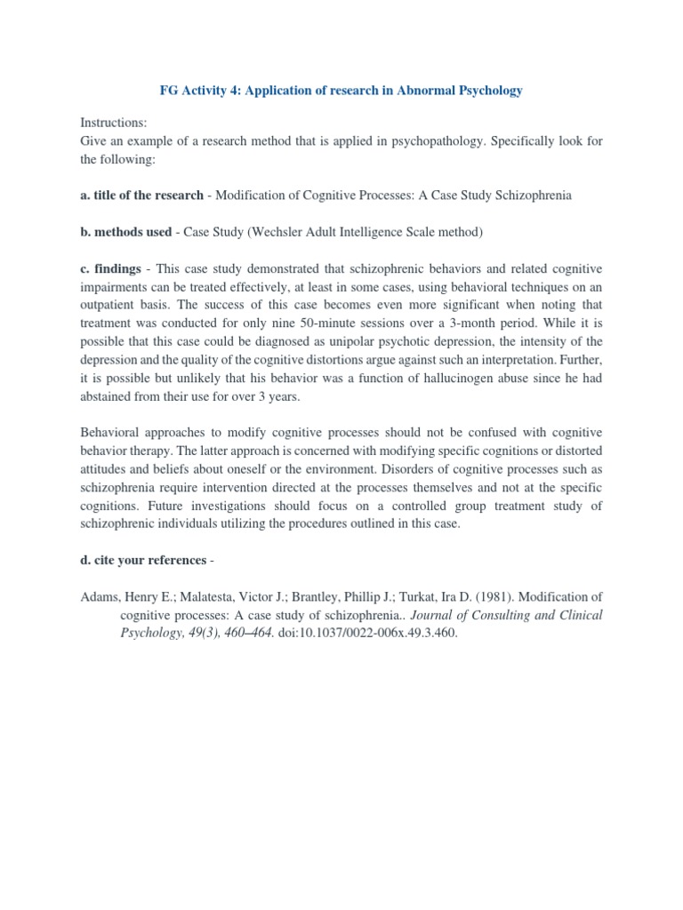 Application of Res in ABP | PDF