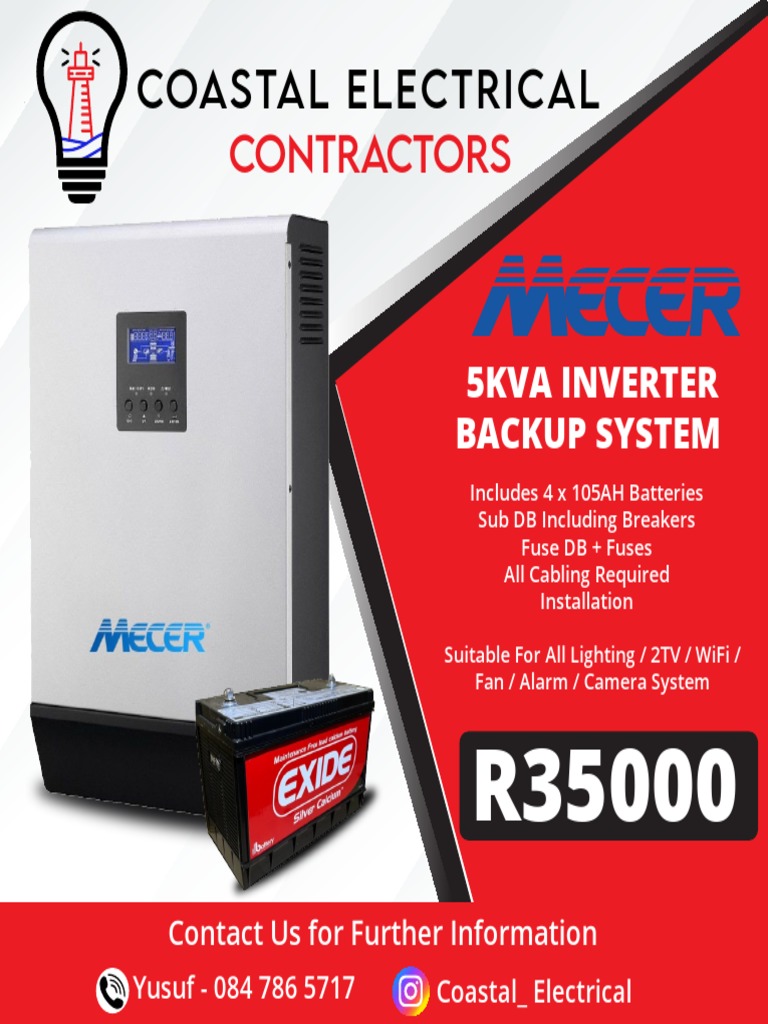 Mercer Inverter 5KVA | PDF