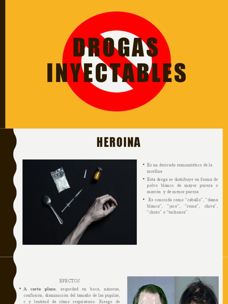 Drogas Inyectables | PDF