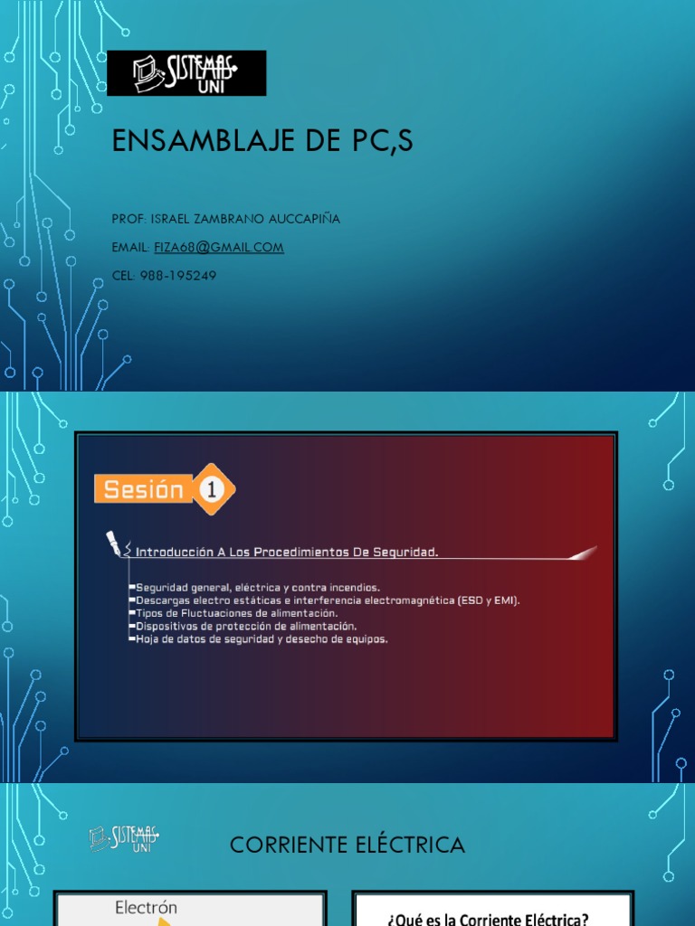 Sesion 1 2 Hardware Zambrano | PDF