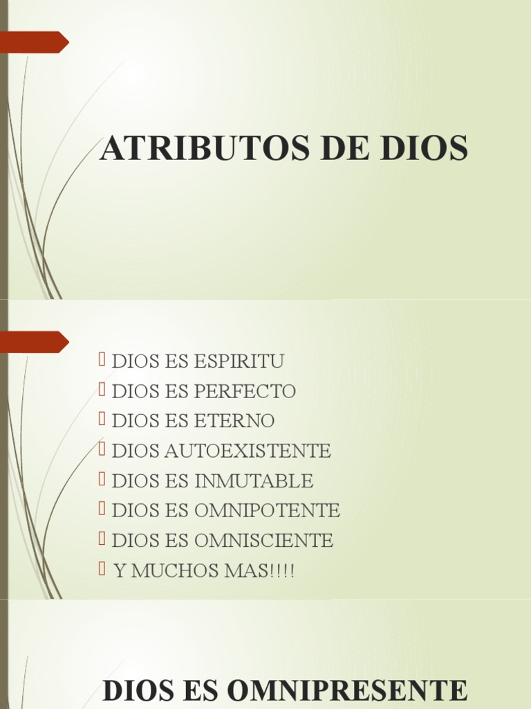 Dios Es Omnipresente | PDF