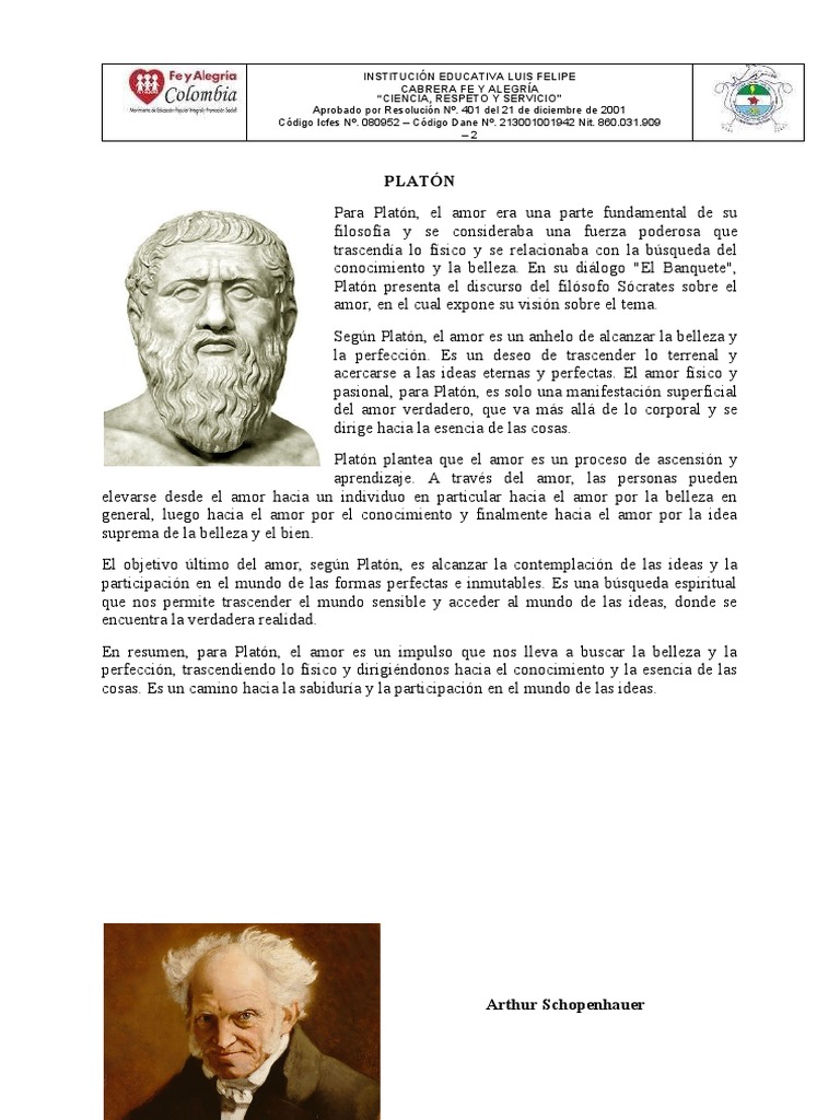 Amor En La Filosofía Pdf