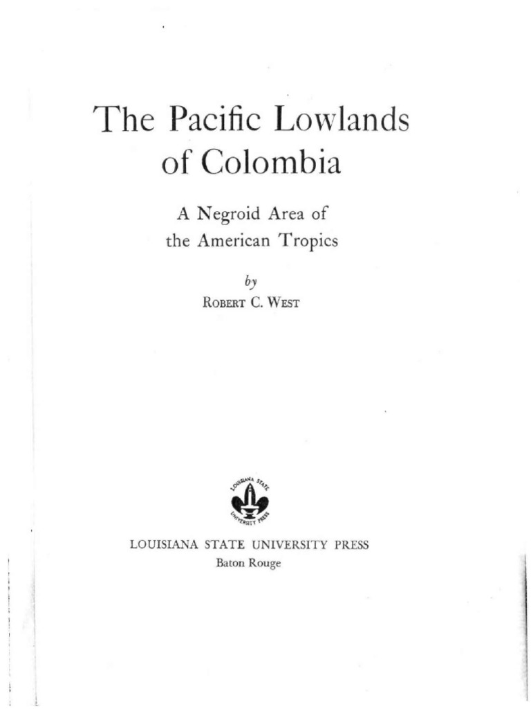 The Pacific Lowlands of Colombia | PDF | Stream | Landslide