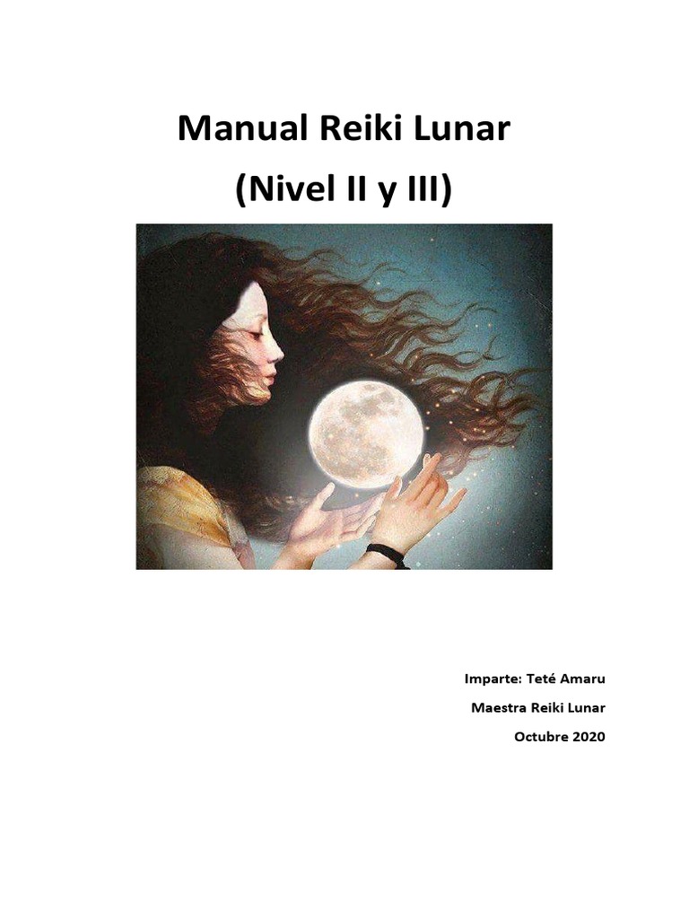 Manual Reiki Lunar (Nivel II Y III) | PDF | Menstruación ...