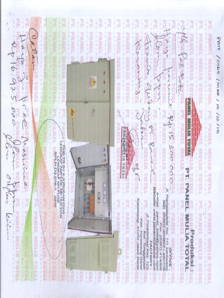 PHBTR - D3 4 Jurusan 630A | PDF