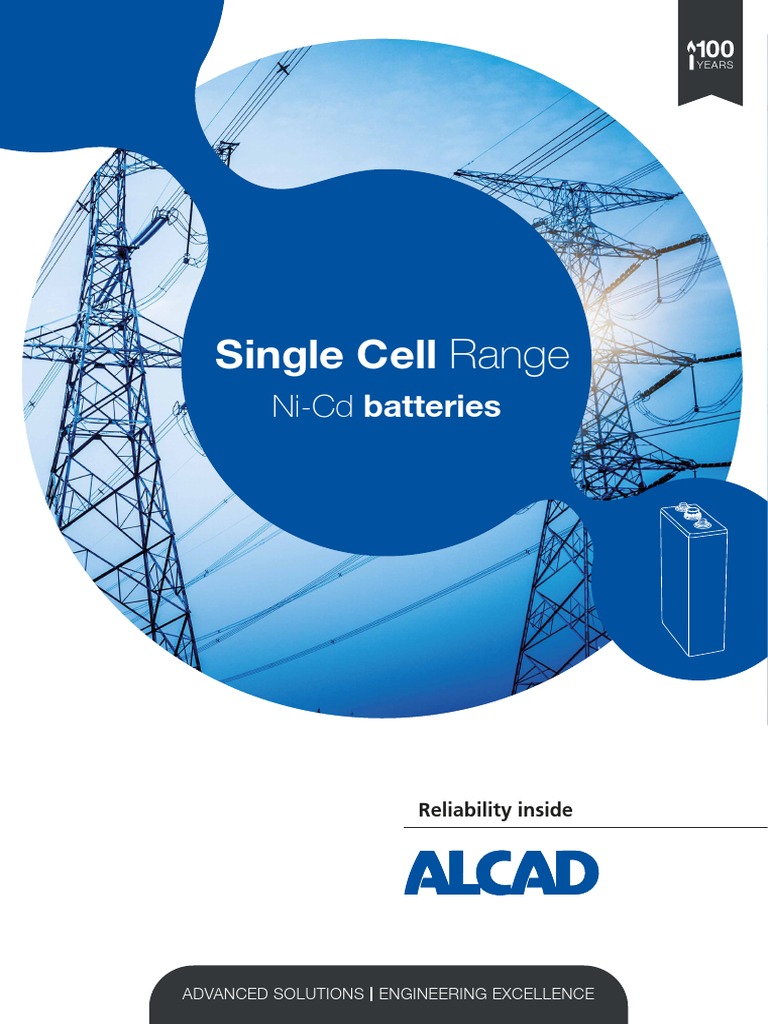 Alcad Nickel-Cadmium Battery Overview | PDF
