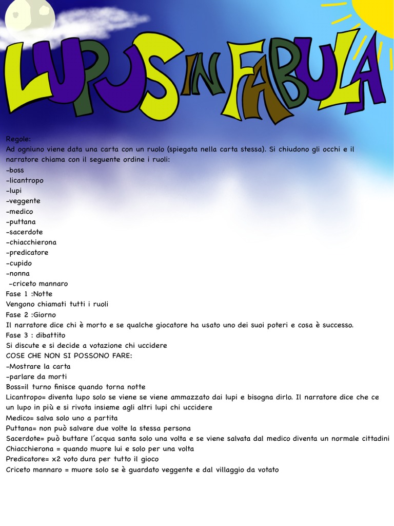 Lupus in Fabula | PDF