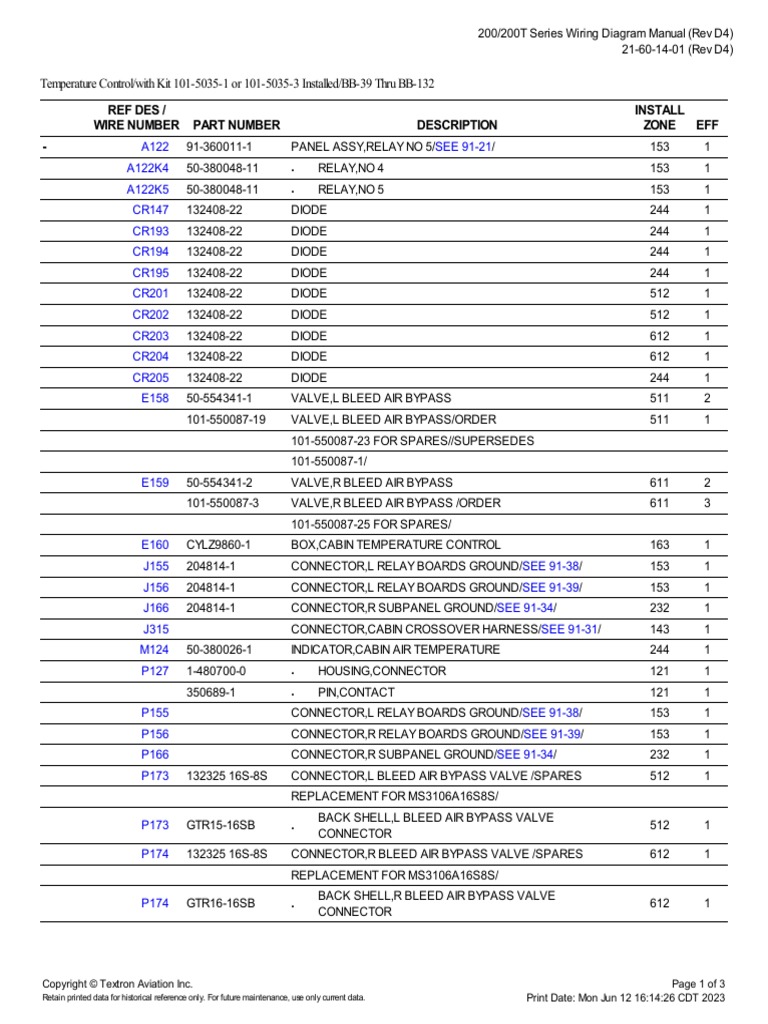 200 Tem Control | PDF | Electrical Connector | Electrical Equipment