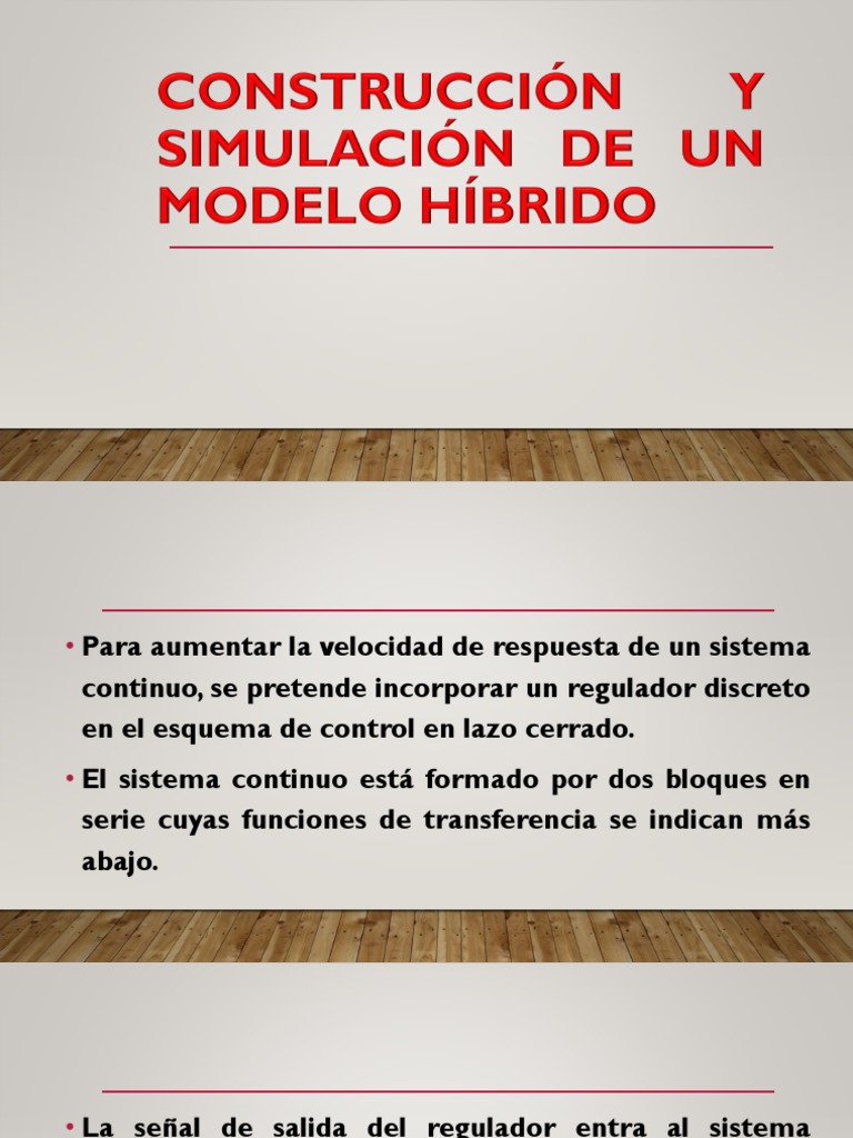 Modelos Hibridos | PDF
