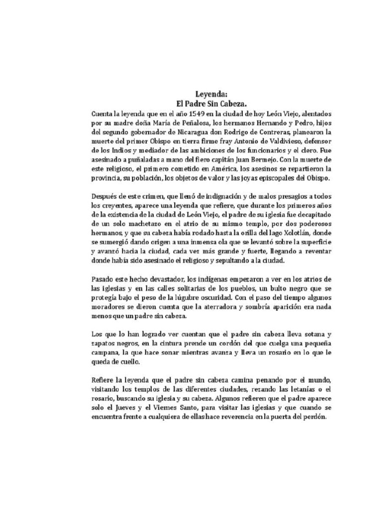 Leyendas de Miedo | PDF