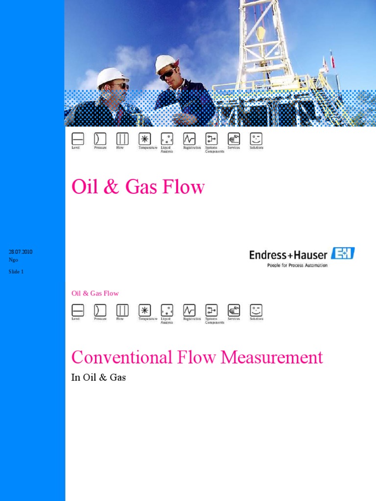 Oil & Gas Flow Measurement Solutions | PDF