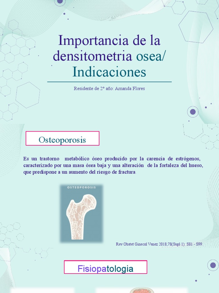 Densitometria Osea AF | PDF