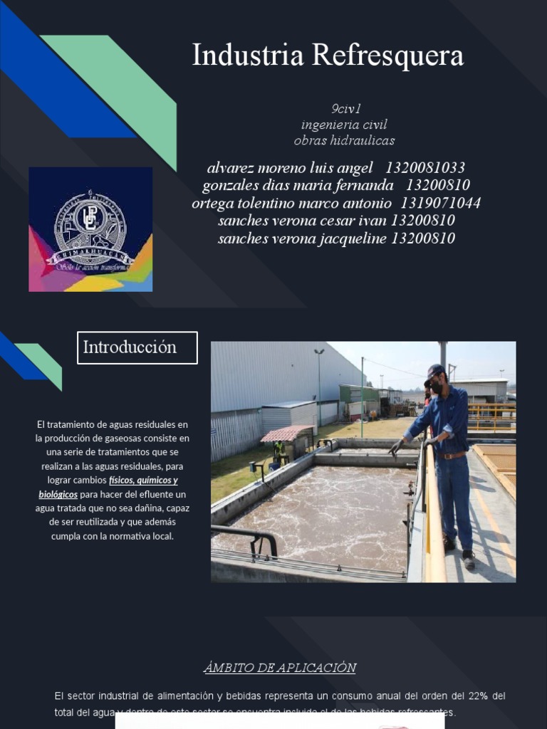 Tratamiento de Aguas en Refresqueras | PDF | Agua | Tratamiento de ...