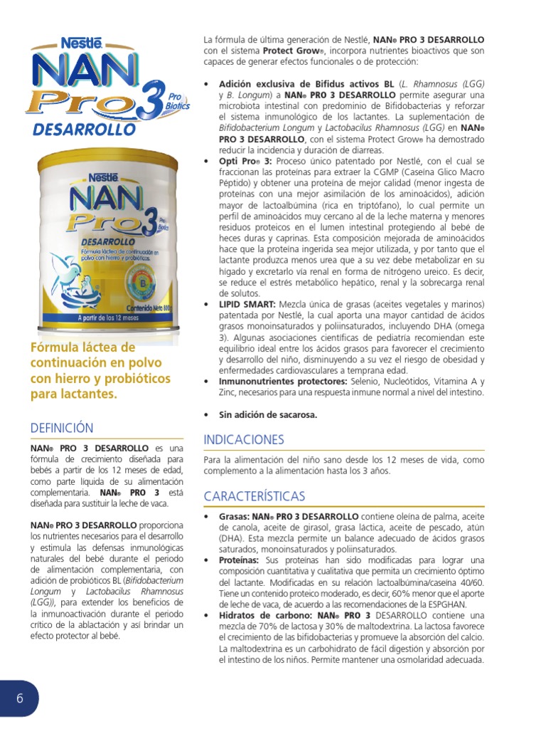 NAN PRO 3 Old | PDF | Petróleo | Leche