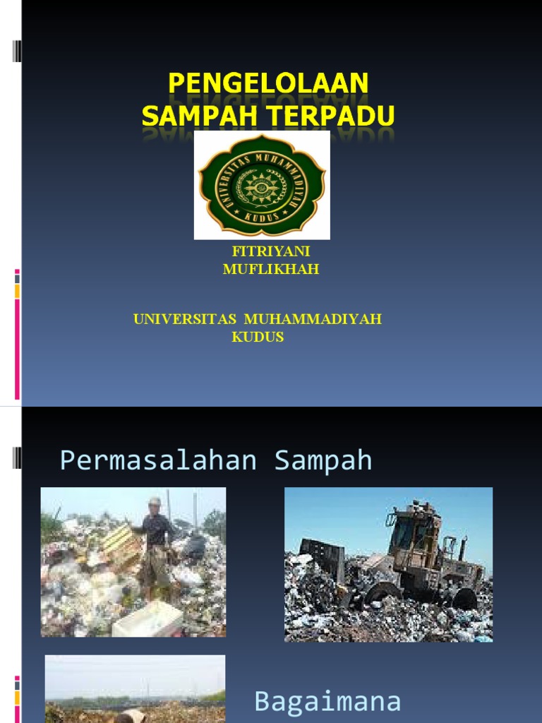 PPT PENGOLAHAN SAMPAH | PDF