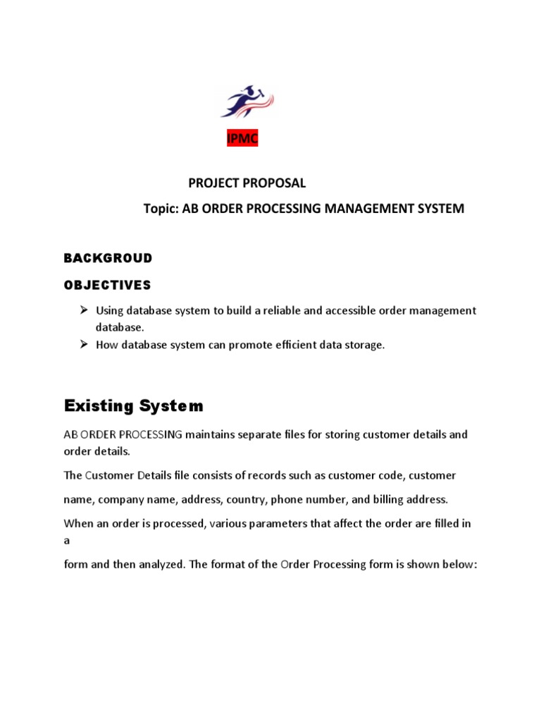 Database Project Proposal Abba | PDF | Credit Card | Databases Database Project Proposal Abba | PDF | Credit Card | Databases