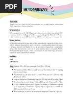 Metricol Compuesto Todas Prospecto | PDF | Drogas | Medicina CLINICA