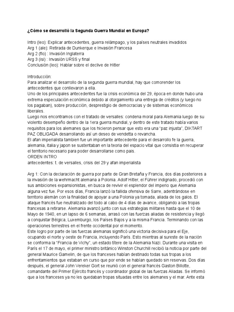 Desafío Final Comprensión Histórica | PDF | Alemania nazi | Teatro ...