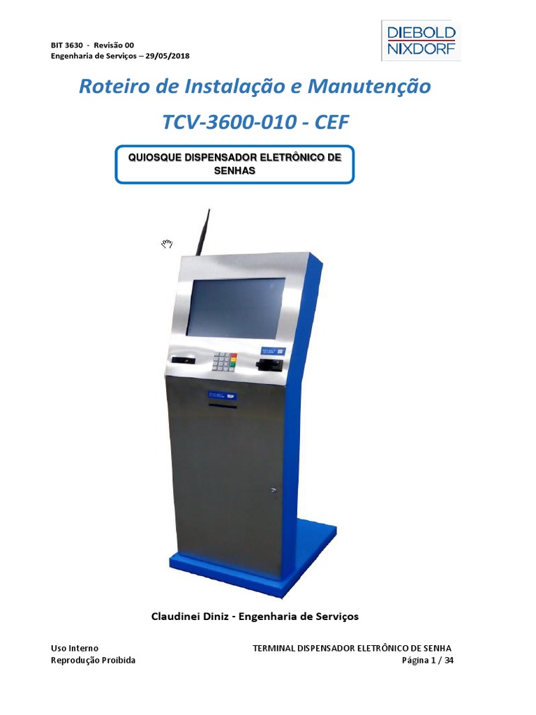 Bit - TCV-3600-010 - Cef | PDF