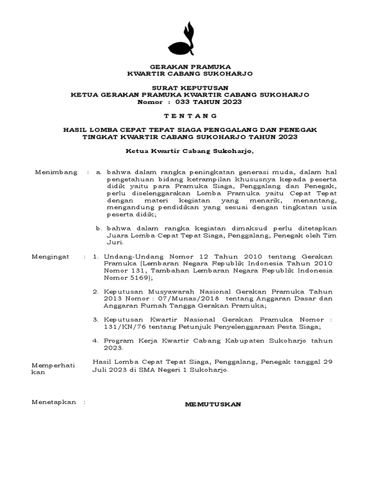 SK Juara LCT 2023 | PDF