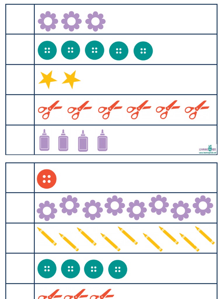 Printable Counting Mats | PDF