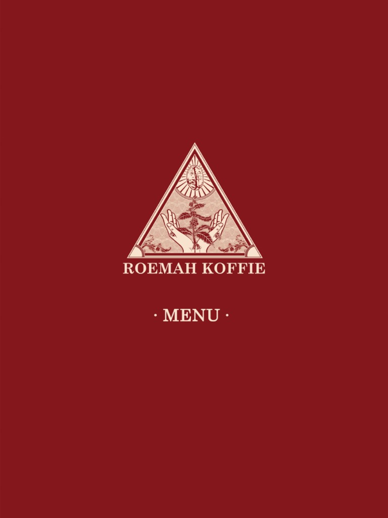 Menu Roemah Koffie | PDF