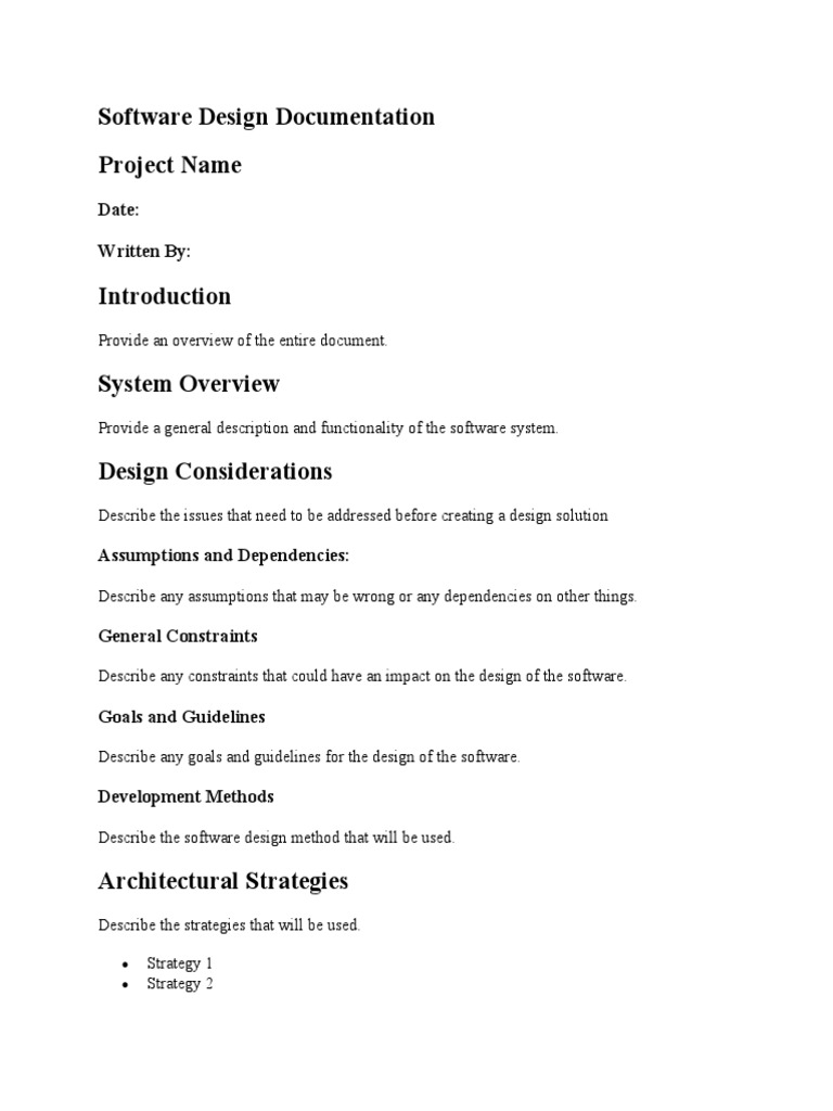 Software Design Guide for Developers | PDF