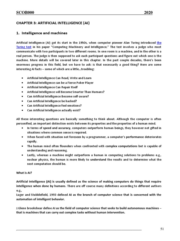 Chapter3 2020 | PDF | Intelligence (AI) & Semantics | Artificial Intelligence