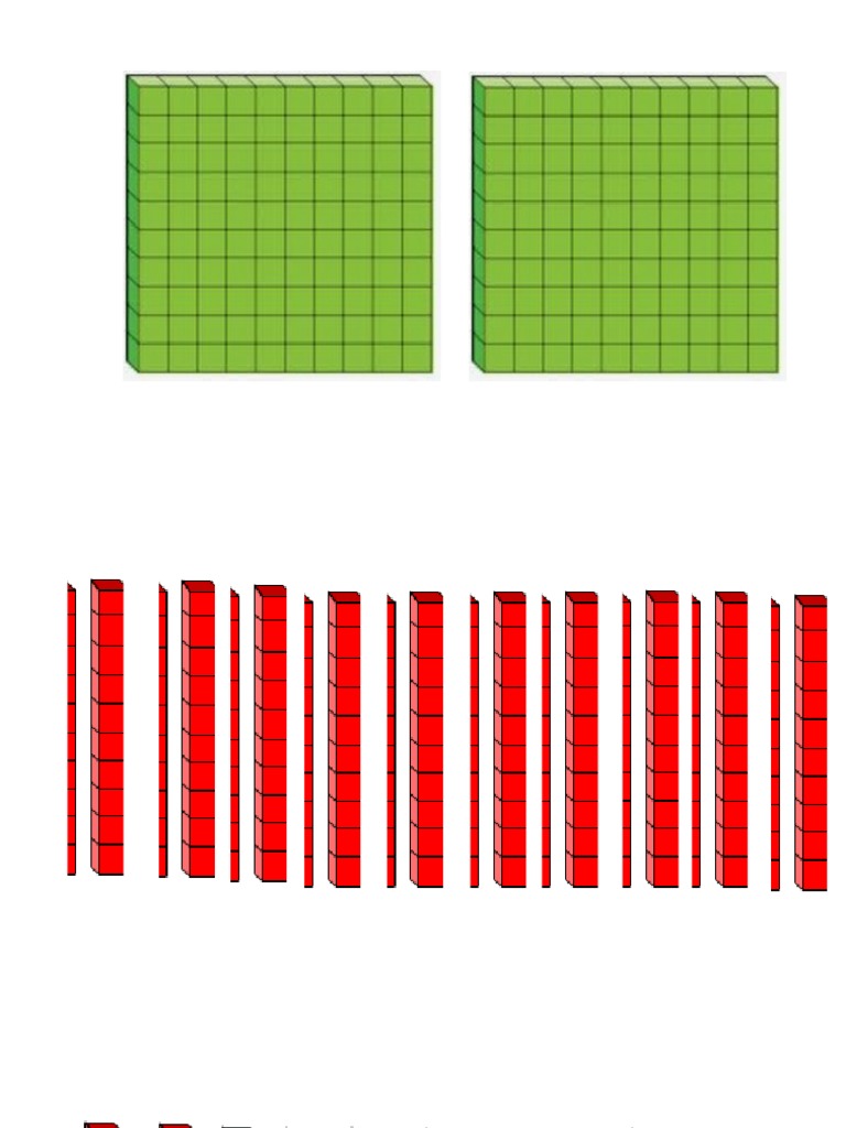 Bloques Multibase (Unidades, Decenas y Centenas) | PDF Bloques Multibase (Unidades, Decenas y Centenas) | PDF