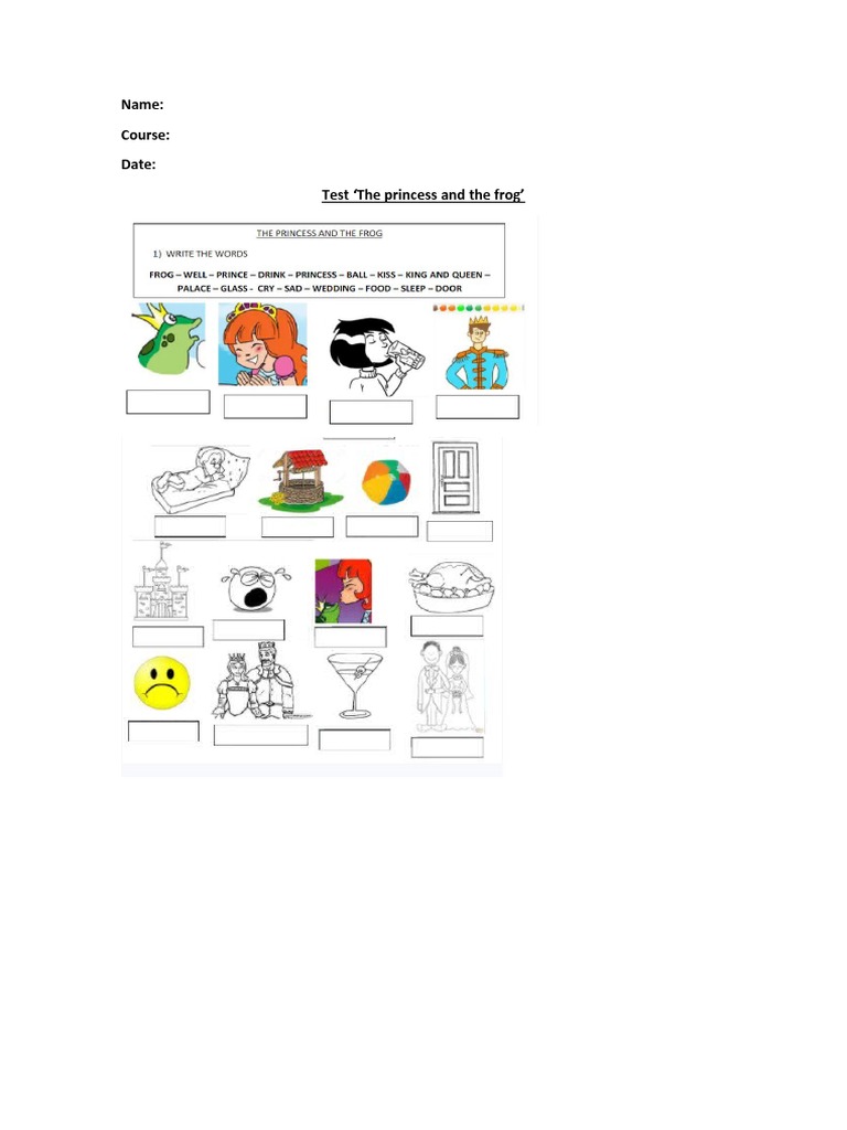 Test The Princess and The Frog | PDF