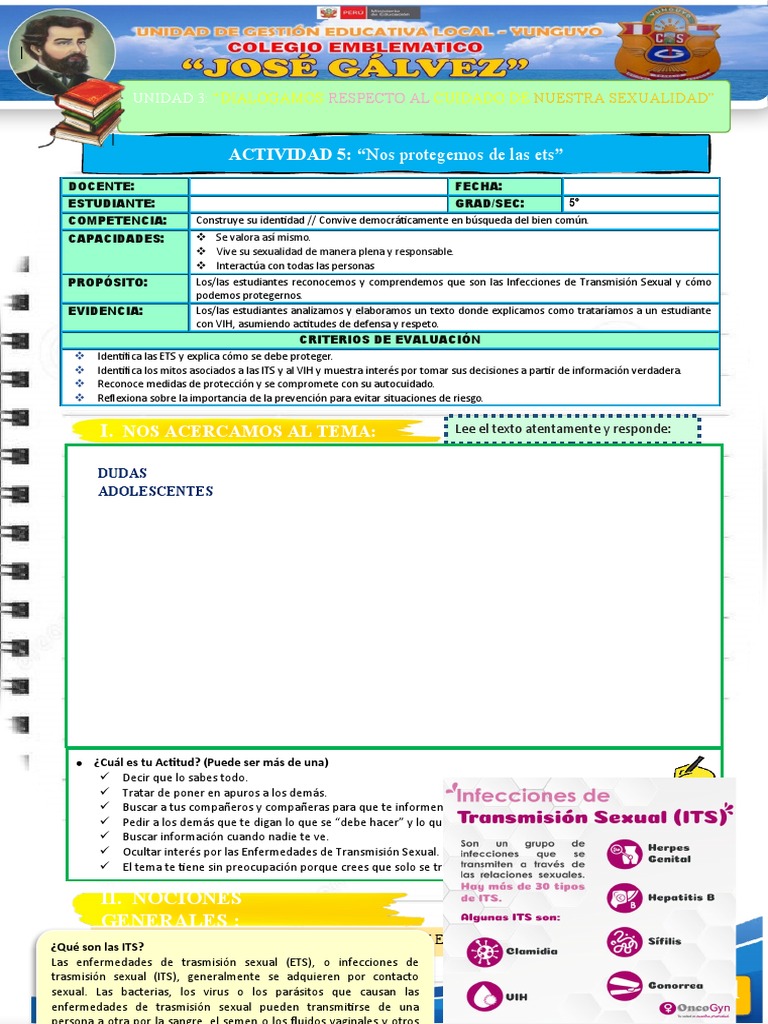 5° DPCC - Actv.05-Unid.3 2023 | PDF