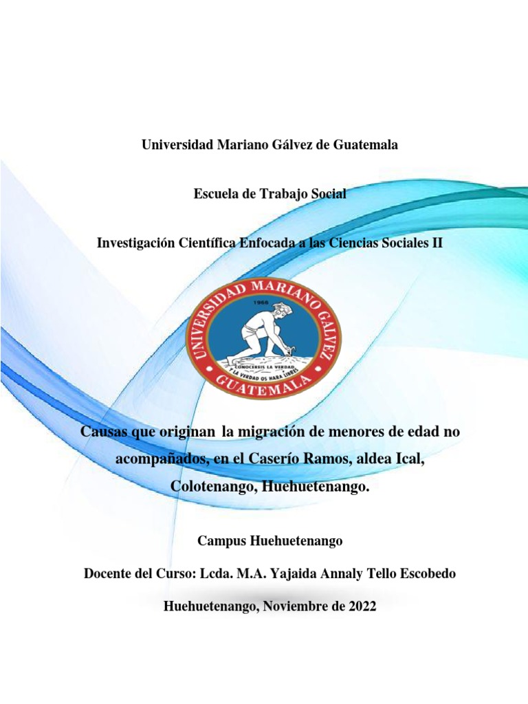 Migración. Cap1, Cap2, Cap3 y Cap4. | PDF | Migración humana | Guatemala