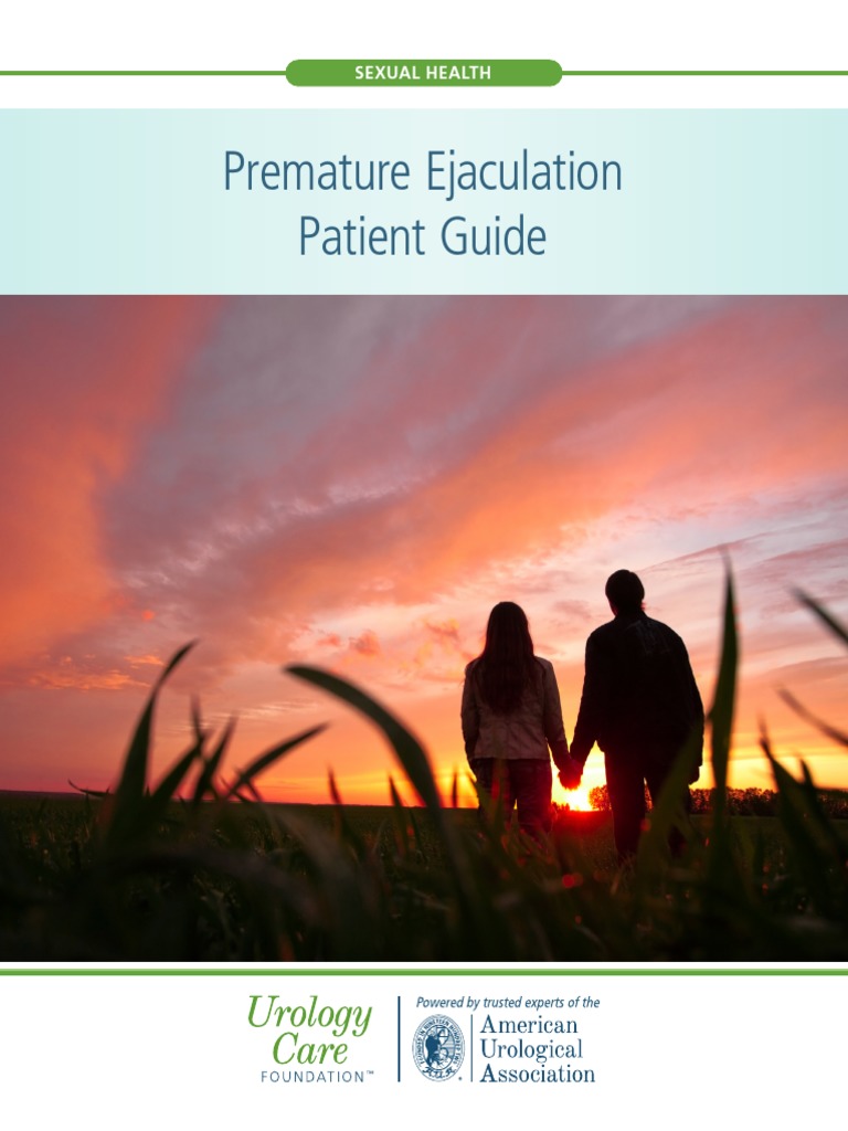 Premature Ejaculation Patient Guide | PDF | Orgasm | Ejaculation